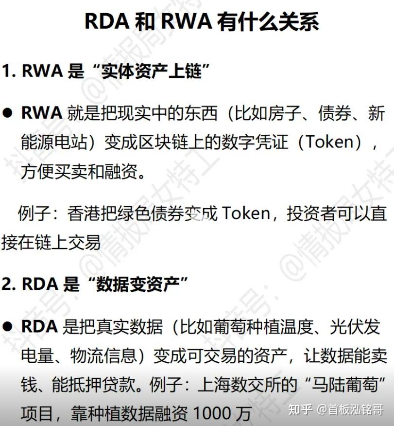 一眼秒懂：rda和rwa区别 - 知乎