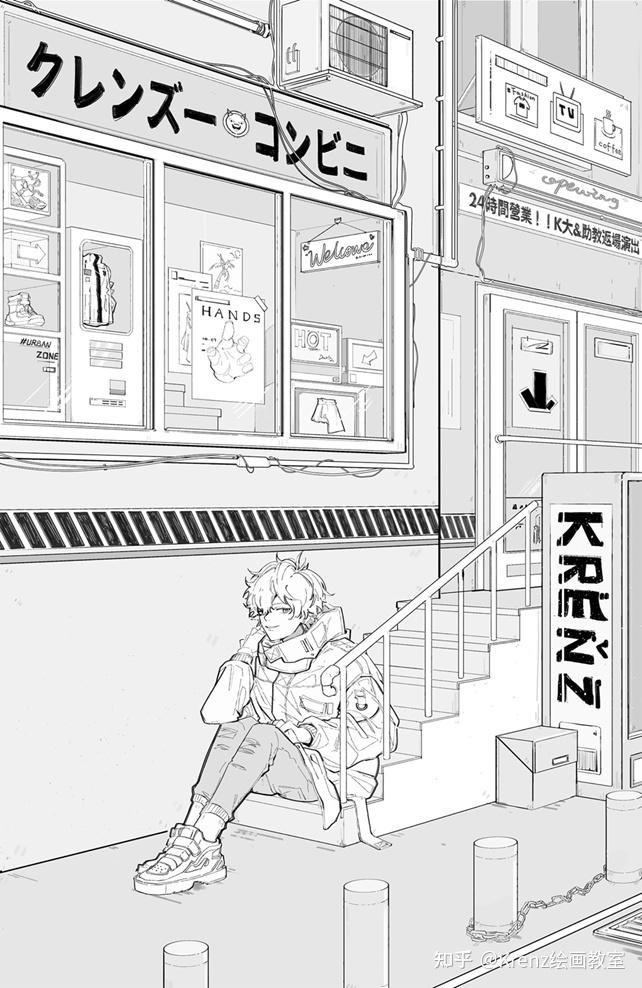 Krenz绘画教室【优秀作业心得】基础透视与结构-0114 - 知乎