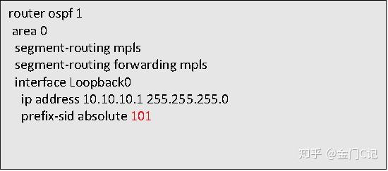 Segment Routing 101 - 知乎