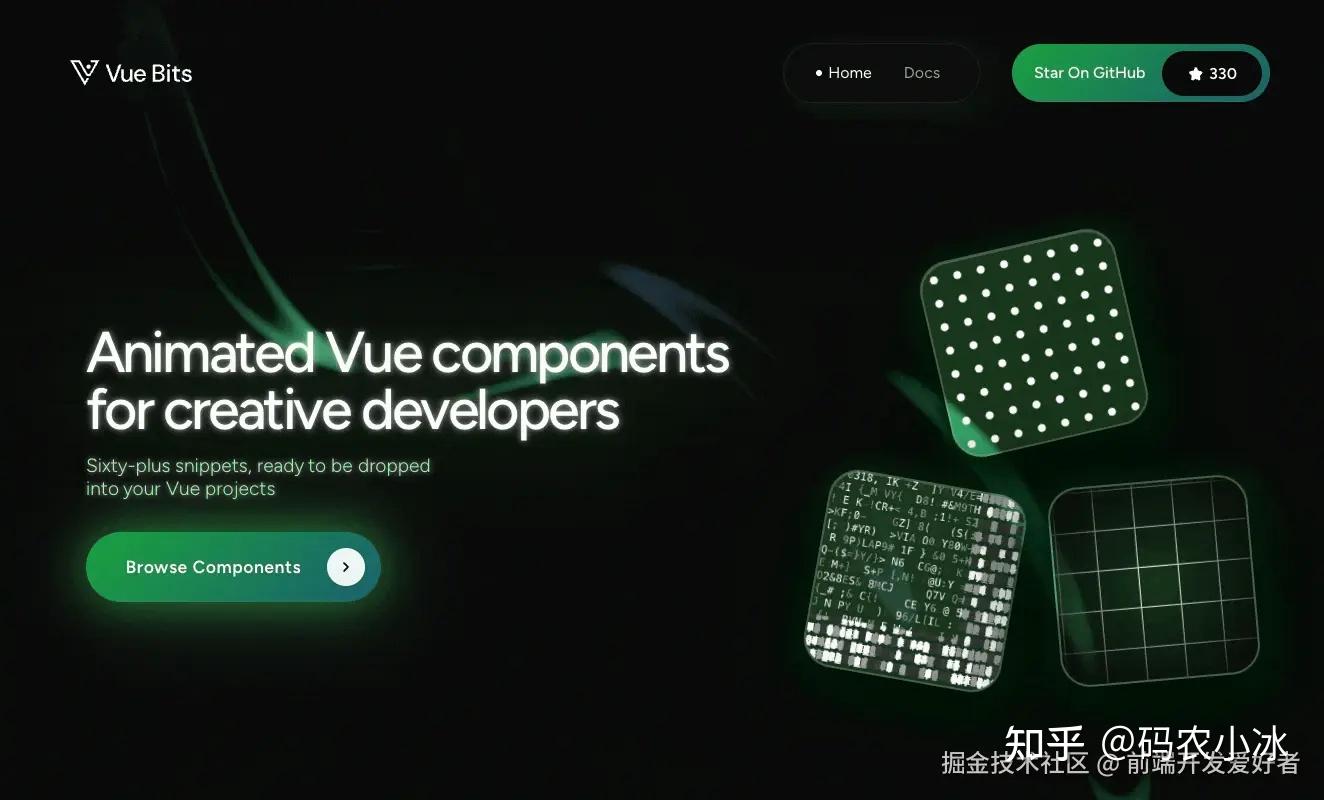 国外疯传的 React UI 动效组件库！Vue3 版正式发布！ - 知乎