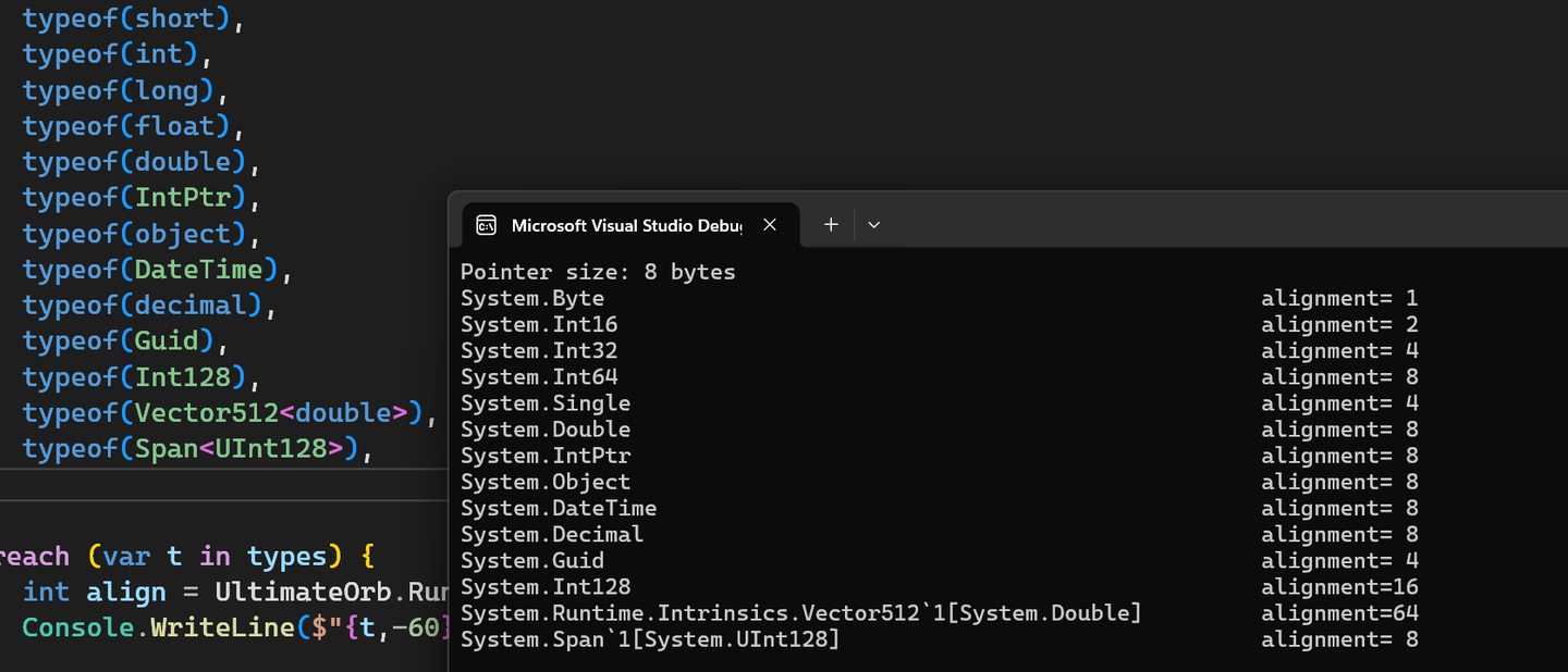 【水】.NET/C# 获取类型默认对齐字节数（alignof）的土办法（支持 ref struct） - 知乎