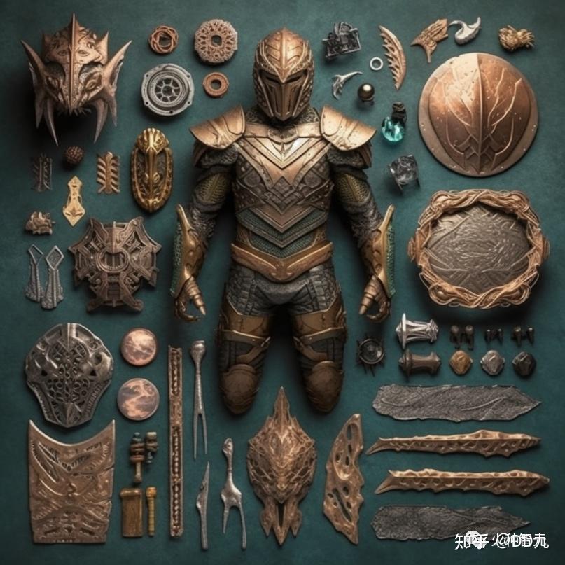 【每日艺术】Knolling风格的AI画作 - 知乎