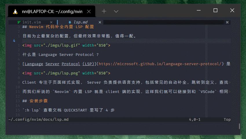 Neovim 内置 LSP 配置 (一)：基础配置 - 知乎