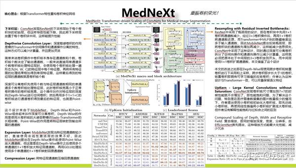 Mednext Transformer Driven Scaling Of Convnets For Medical Image Segmentation Ppt Sum 知乎 