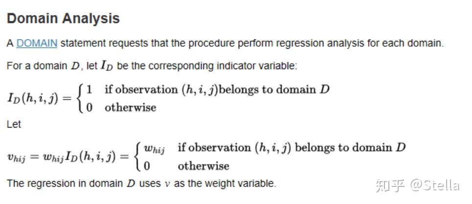 SAS : PROC SURVEYREG - 知乎