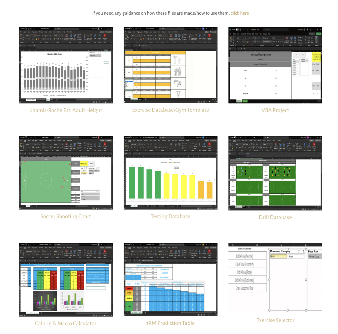 体能训练相关Excel免费模板资源下载 - 知乎