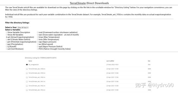 TerraClimate（全球每月气候和气候水平衡的高分辨率数据集）介绍及下载 - 知乎