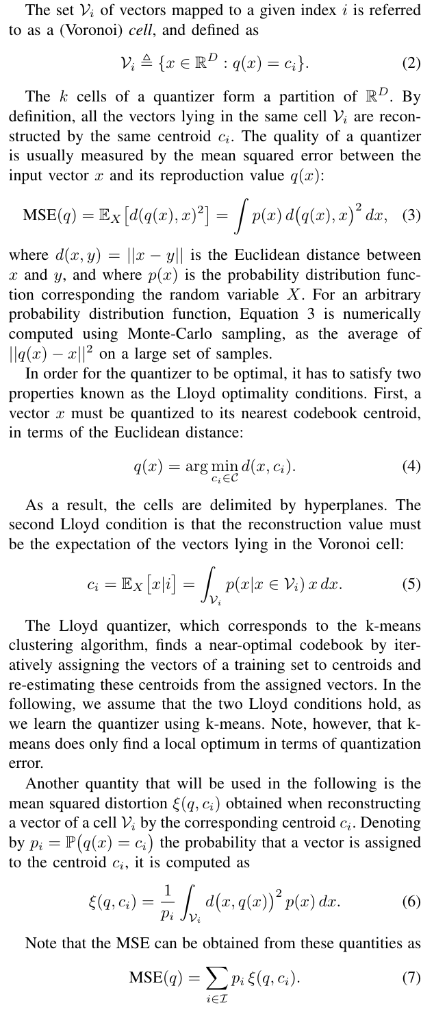 Product Quantization for Nearest Neighbor Search 论文阅读 - 知乎