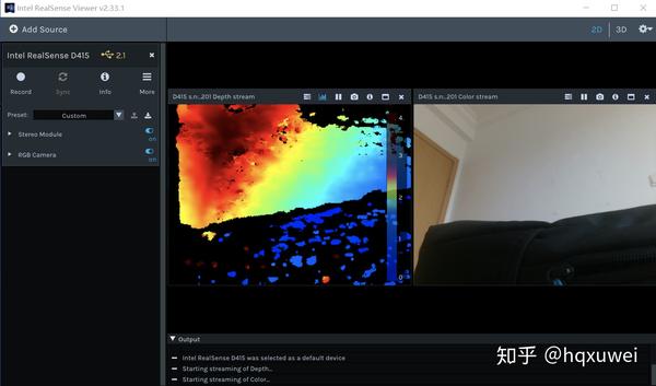 BundleFusion 中 RealSense 深度相机数据流流程 - 知乎