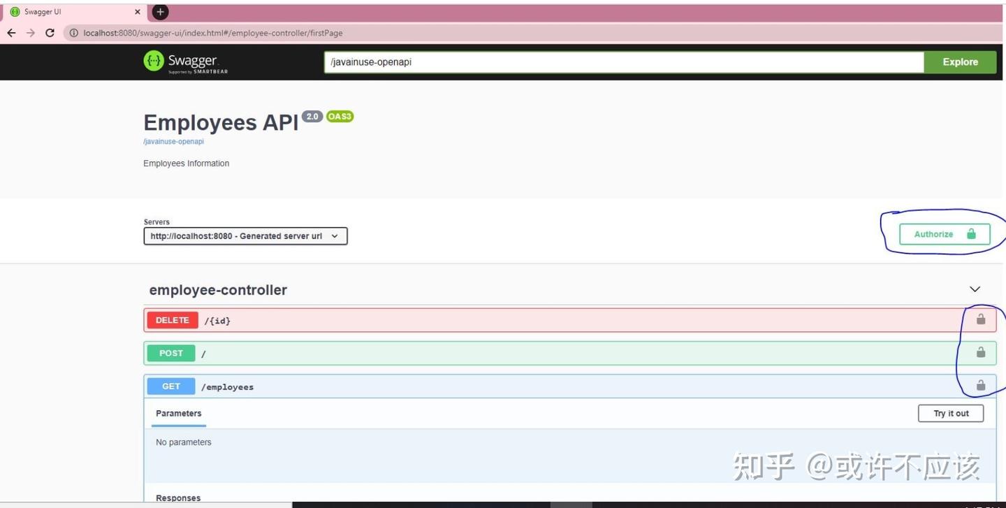 Spring Boot + Swagger 3 (OpenAPI 3) + 安全示例（基本认证） - 知乎