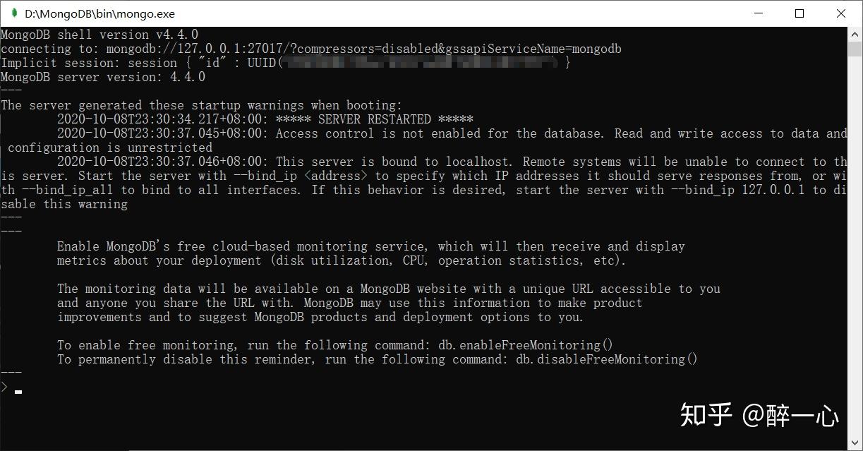 Mongodb安装及使用（windows下） 知乎