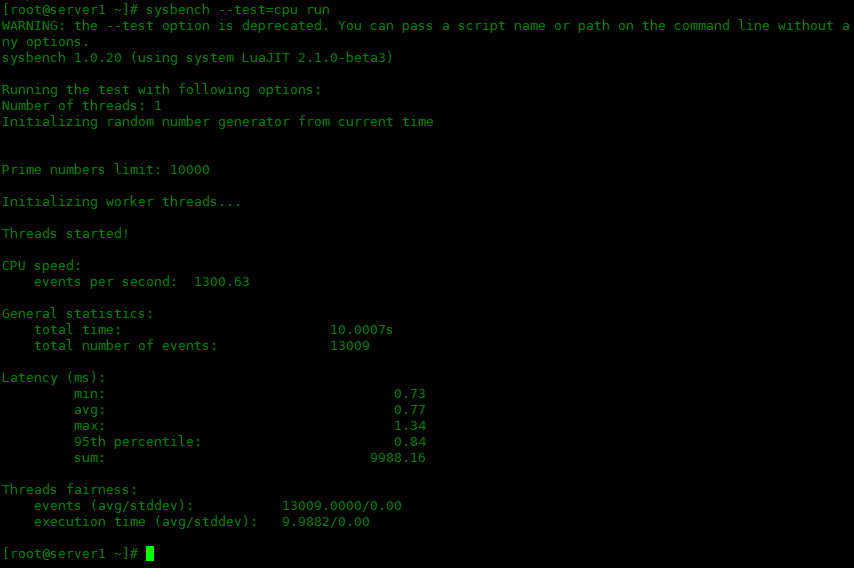 使用 Sysbench 进行 Linux 性能测试 - 知乎