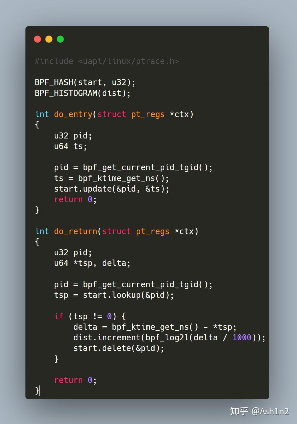 结合例子学习eBPF与bcc：kretprobe与Tracepoint - 知乎
