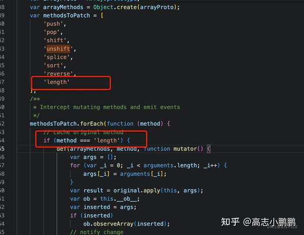 为什么vue不能检测数组和对象的变化? 知乎