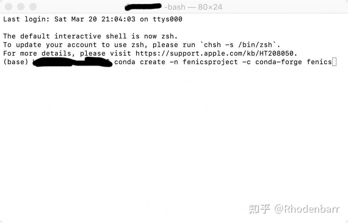 Mac上的FEniCS安装教程 - 知乎
