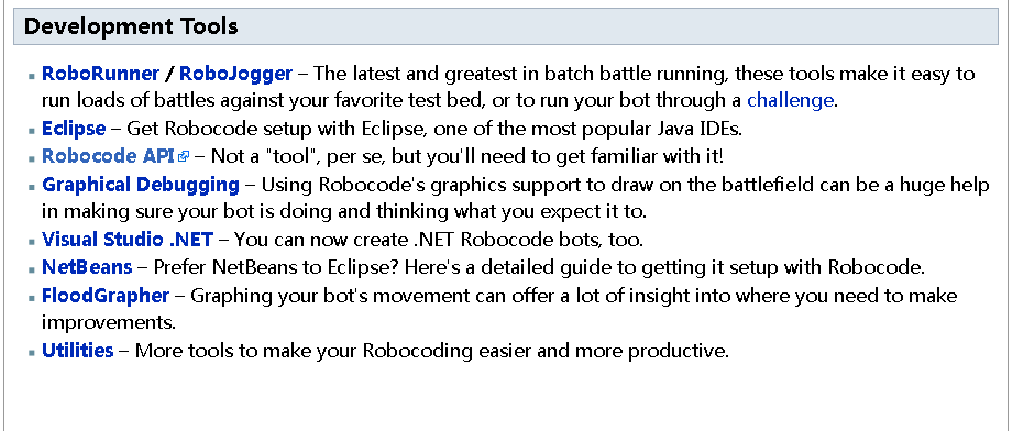 酷站推荐 - robowiki.net - RoboWiki | RoboCode - 知乎