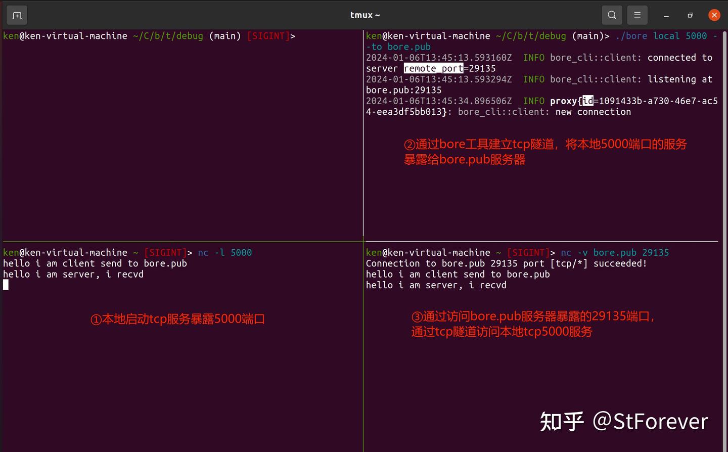 rust如何实现一个Tcp隧道工具 - 知乎