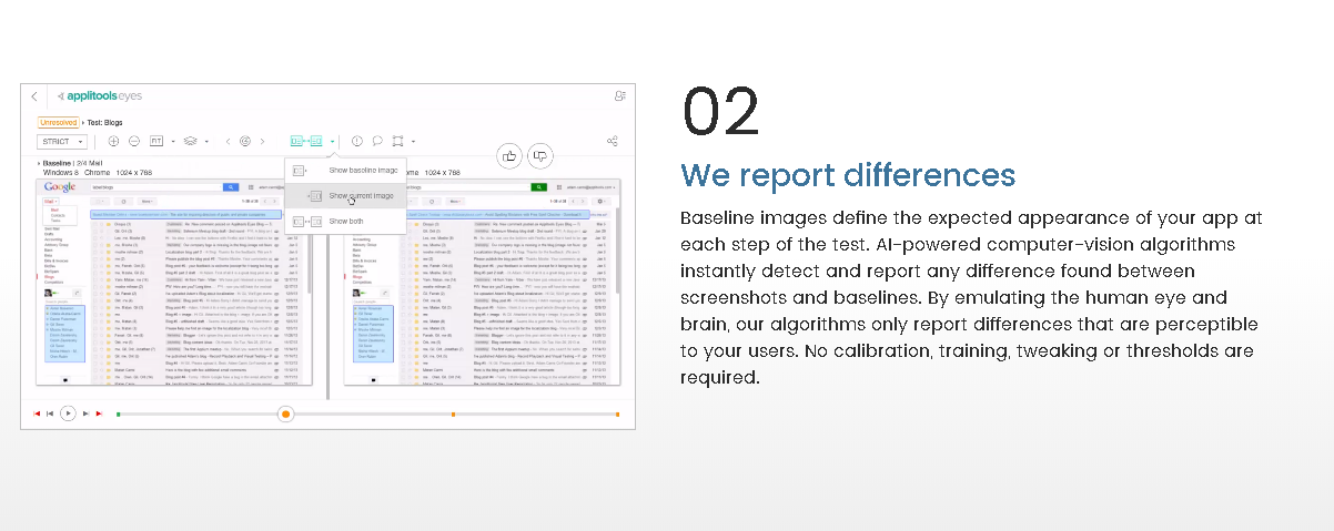酷站推荐 - applitools.com - Applitools Eyes | AI POWERED VISUAL TESTING ...