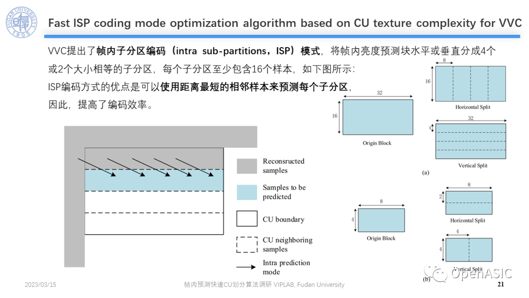 帧内预测快速CU划分算法调研 - 知乎