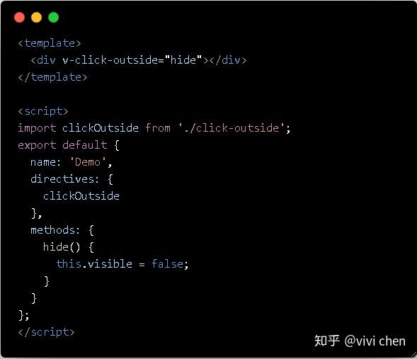 Vue自定义指令使用实例 知乎 