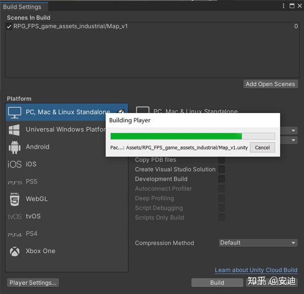 Unity 3D 入门基础知识（三）— Unity2020打包部署 - 知乎