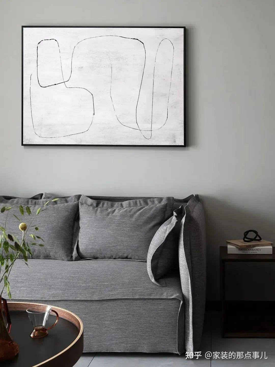 83㎡现代简约：黑白灰深邃空间，冷谈克制新家! - 知乎