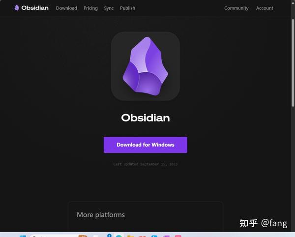 Obsidian下载方法（速度快） - 知乎