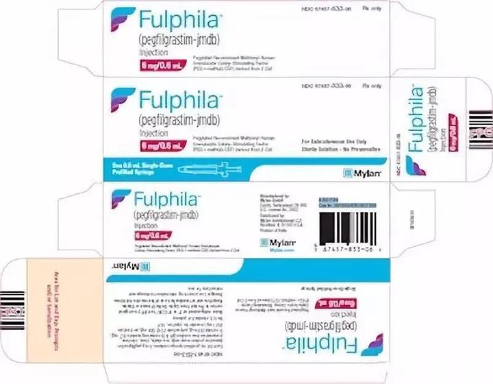 Fulphila（pegfilgrastim-jmdb, Mylan GmbH）使用说明 - 知乎