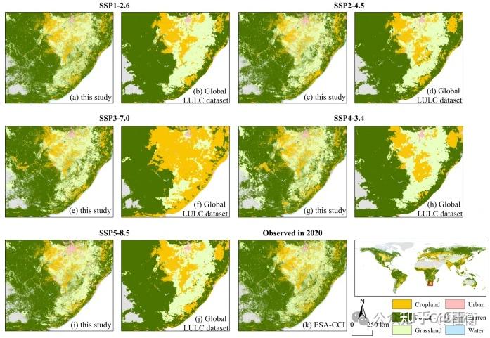 SSP-RCP情景介绍及该情景下全球2020-2100年土地利用数据集 - 知乎