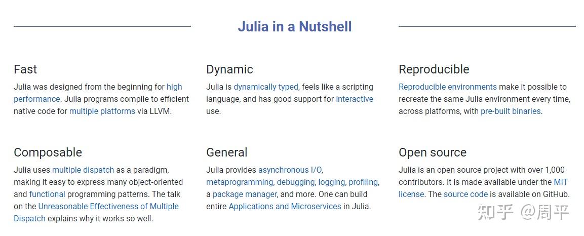Julia语言介绍 - 知乎