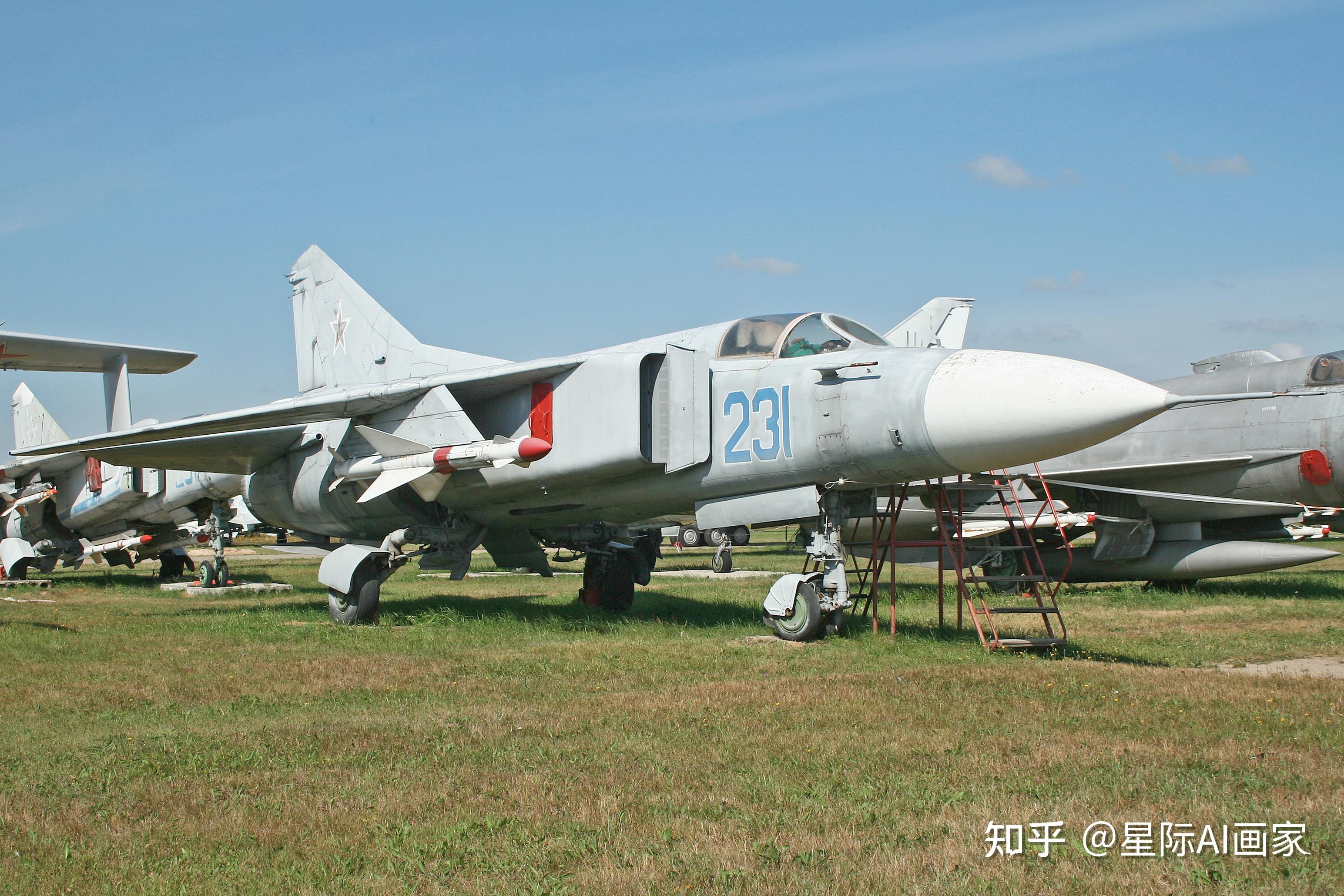世界武器巡展——米格-23可变后掠翼战斗机 - 知乎