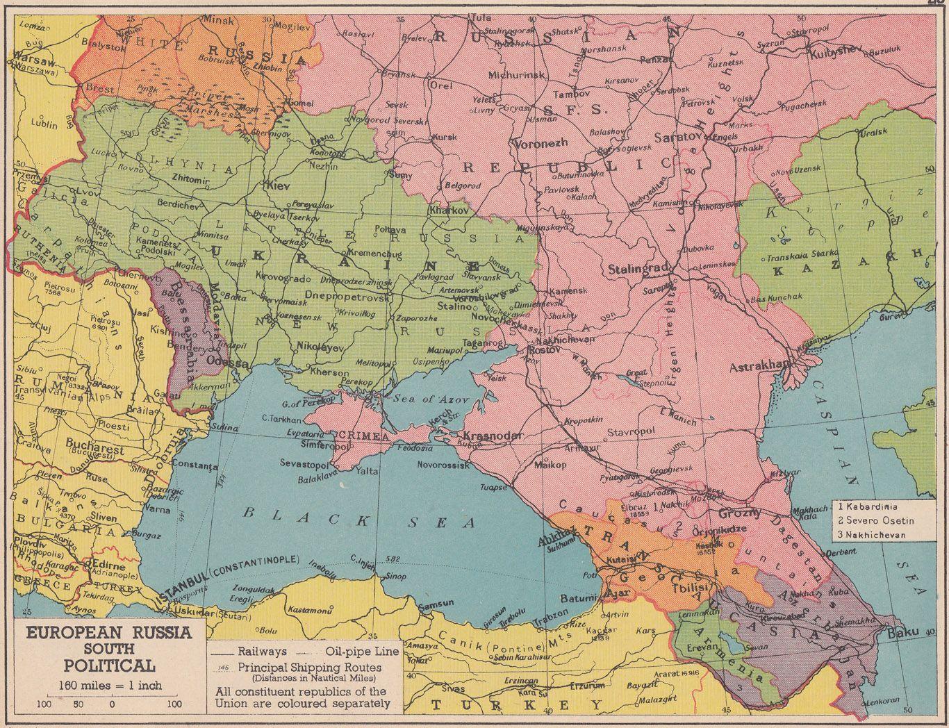 1949年：苏联地图和俄国历史地图 - 知乎