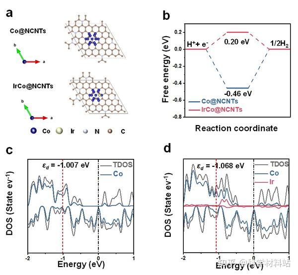 哈工大（深圳）徐成彦教授CEJ：优化d带中心的IrCo单原子合金催化剂用于酸碱混合燃料电池 - 知乎