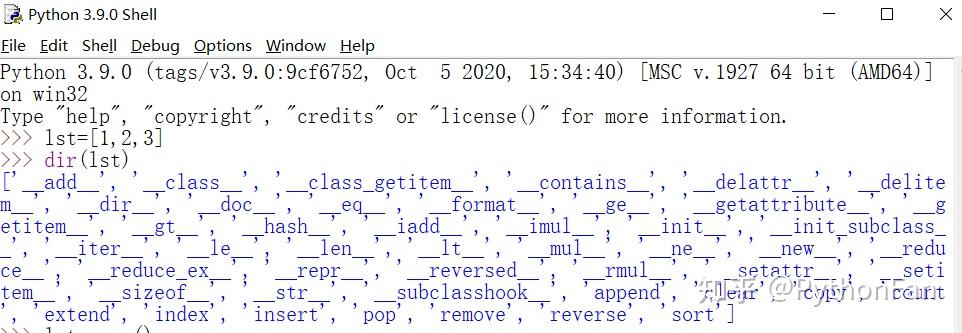 Python中列表的常见方法集锦 知乎