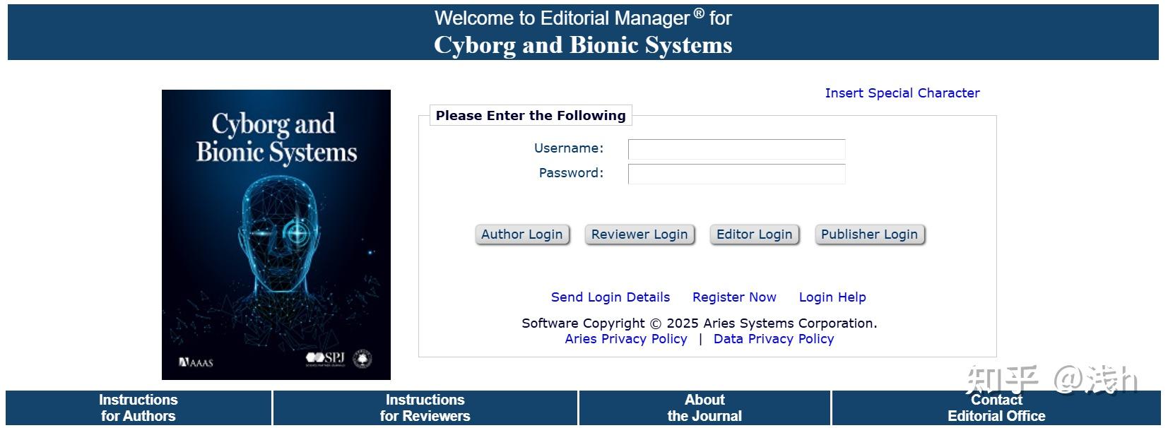 投稿指南——Cyborg and Bionic Systems - 知乎