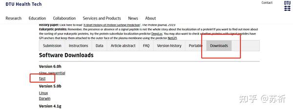 SignalP-6.0：信号肽预测 - 知乎