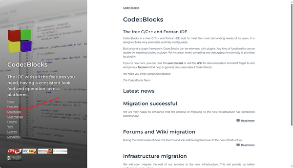 【软件】Code::Blocks安装教程+汉化 - 知乎