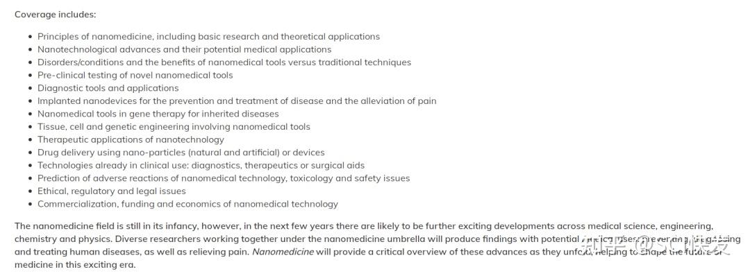 SCI期刊分析：JCR1区，IF突破6分，无版面费，文章类型多 - 知乎