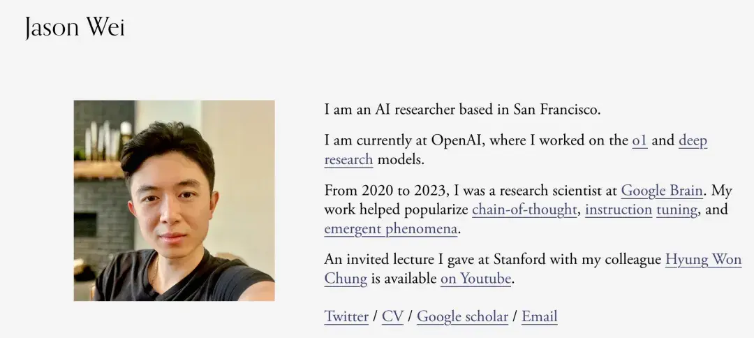 思维链开山作者Jason Wei被曝加入Meta，机器之心独家证实：Slack没了 - 知乎