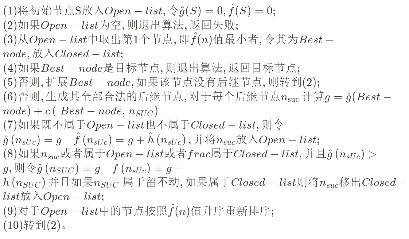 [运动规划 自动驾驶]2 2 启发式搜索 Heuristic Search [a D Focusedd D Lite Feildd Hybrida ] 知乎