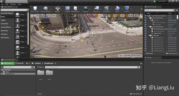 RoadRunner Scenario+CARLA联合仿真 - 知乎