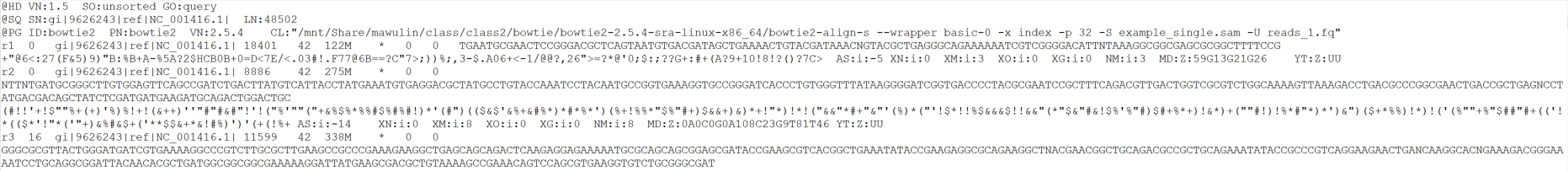 Reads比对工具Bowtie2软件的使用 - 知乎