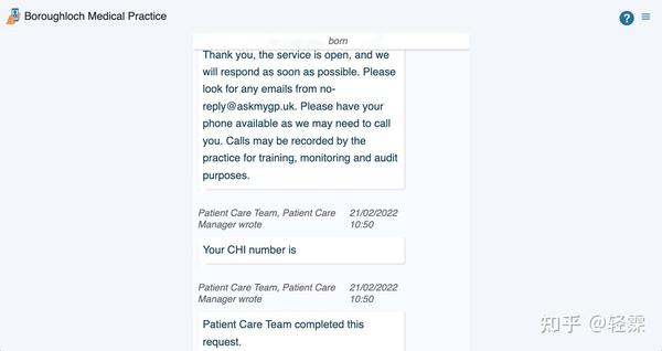 在苏格兰，除了发邮件，如何知道自己的CHI number？ - 知乎