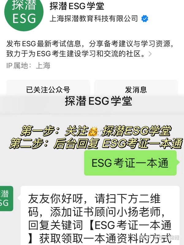 CPBA ESG证书性价比真高！ - 知乎