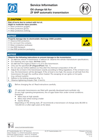 宝马ZF 8AT(采埃孚八速自动变速箱)，应该多少里程更换变速箱油比较合适？ - 知乎