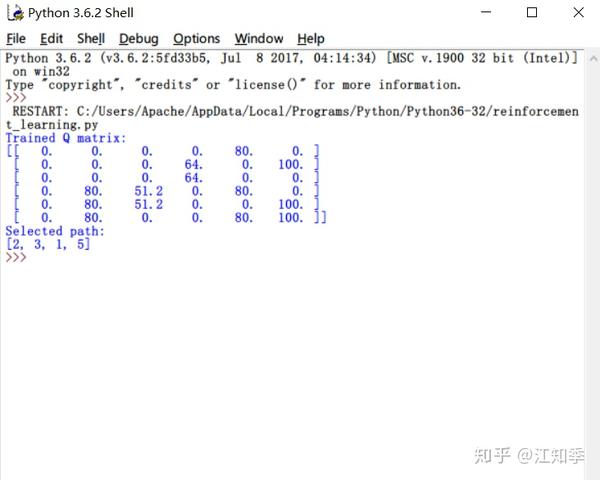 一个简单的强化学习例子（含python代码）来理解Q-learning - 知乎
