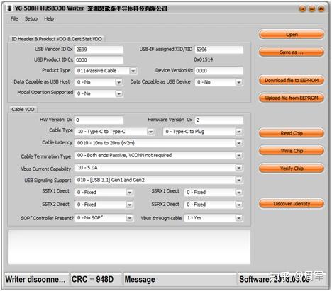 E-Marker芯片 快充线专用芯片 HUSB332 - 知乎