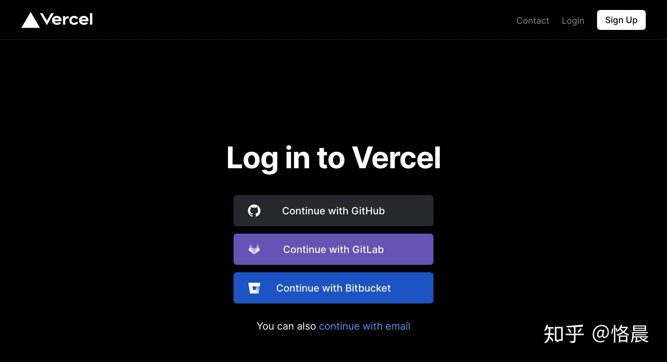 如何使用 vercel + hexo 搭建博客 - 知乎