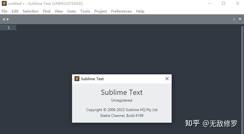 Sublime Text4激活教程 - 知乎